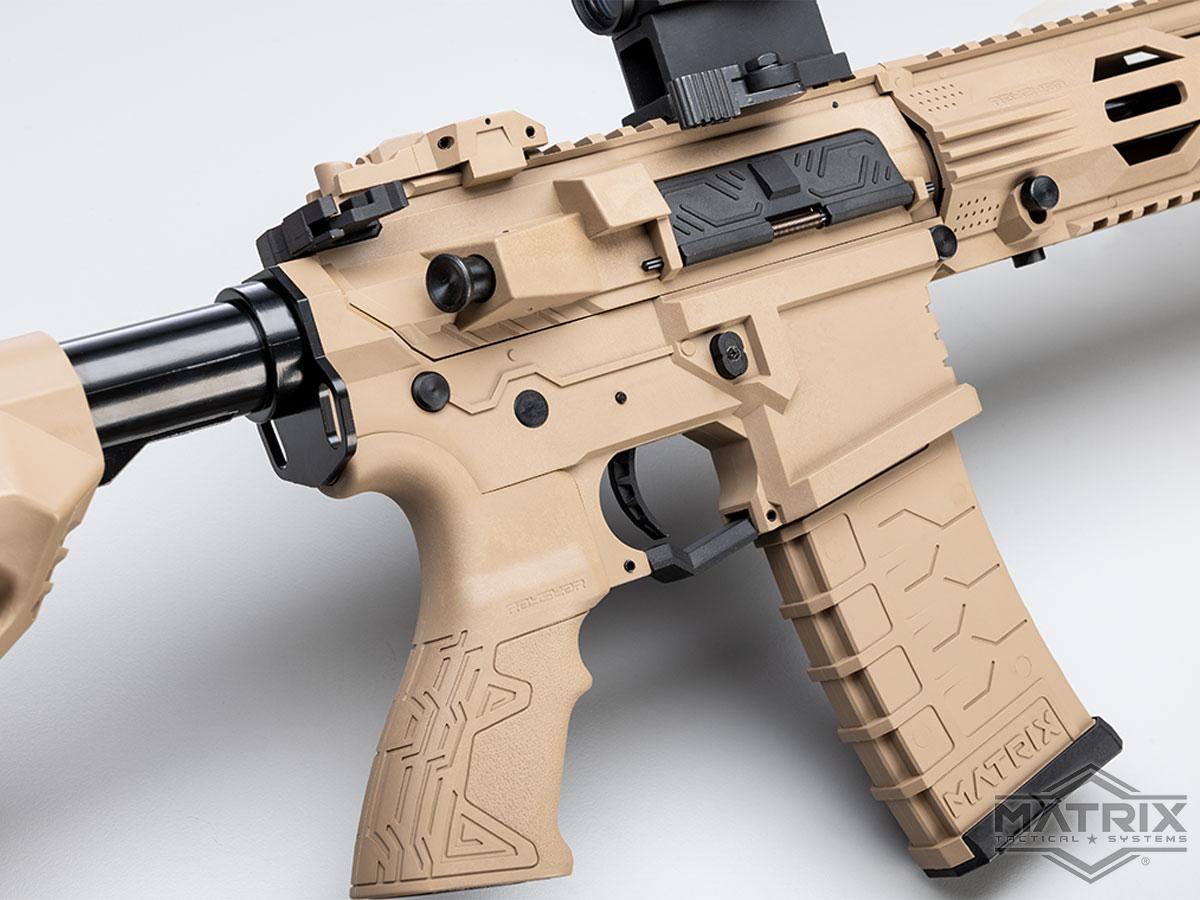 Matrix Raystar RS4 Carbine Airsoft AEG Rifle (Color: Coyote Tan / Go ...