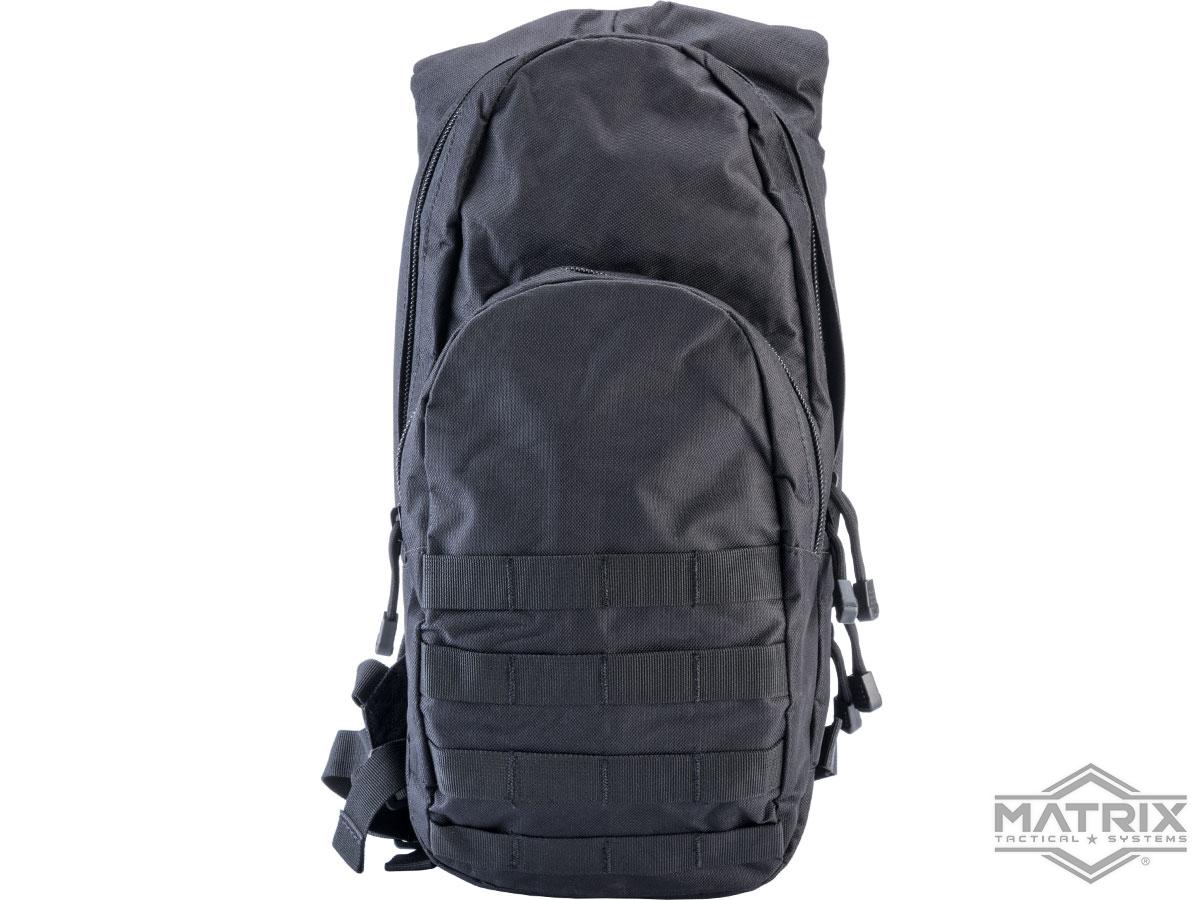 Matrix Field Day Pack w/ 2.5L Hydration System (Color: Black), Tactical ...