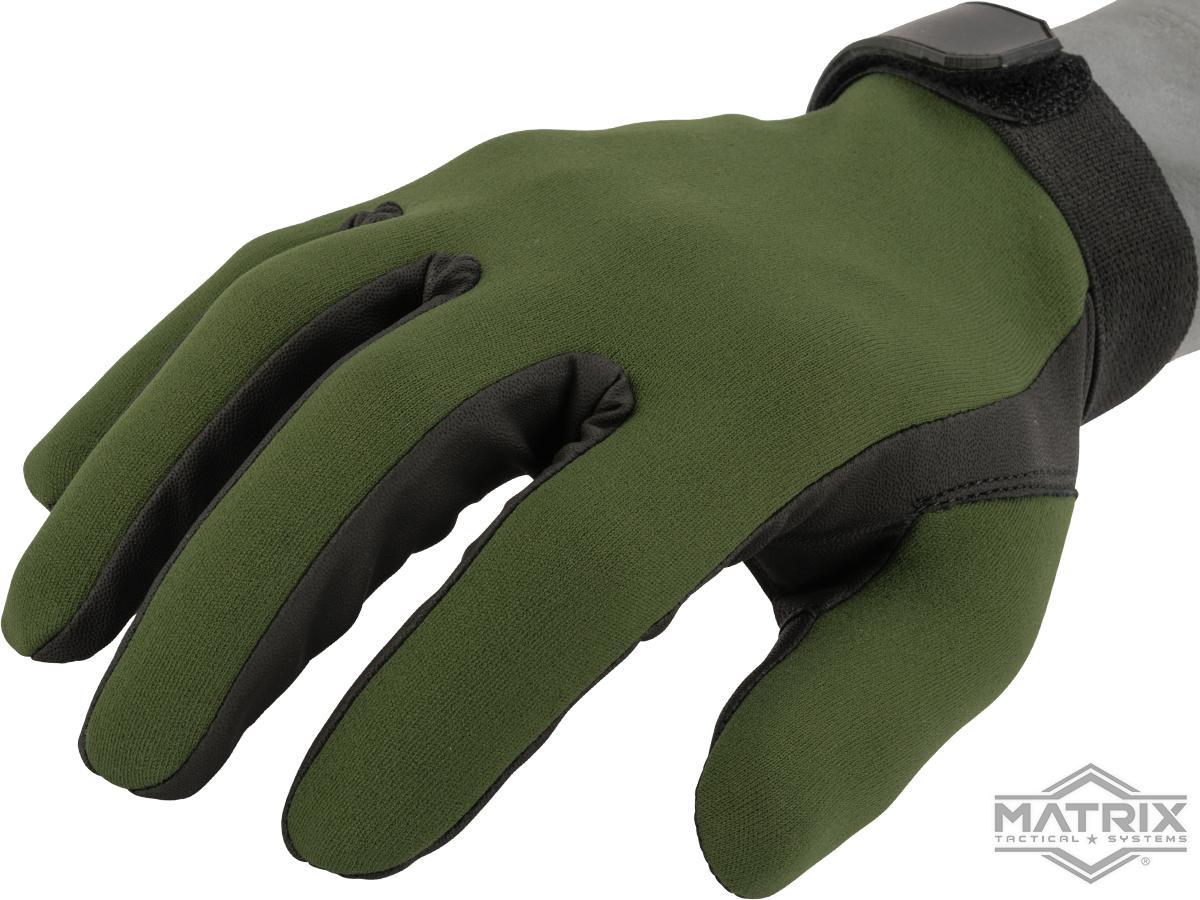 Matrix Special Forces Neoprene Tactical Gloves (Color: OD Green ...
