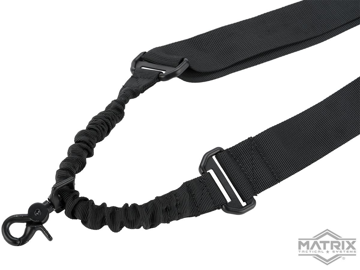 Matrix Tactical Gear Single Point Bungee Rifle Sling (Color: Black ...