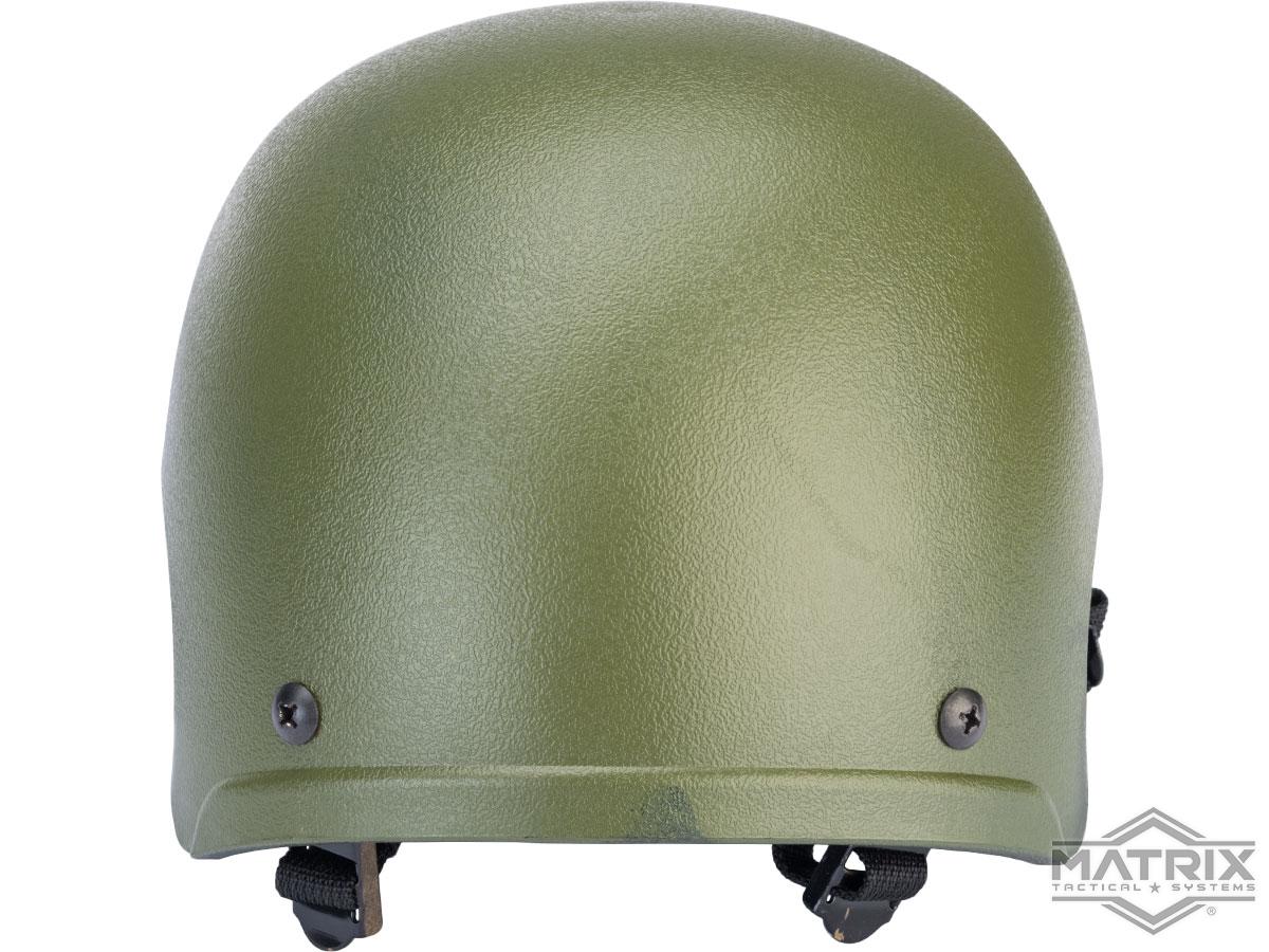 Matrix Light Weight IBH Airsoft Helmet w/ NVG Mount (Color: OD Green ...