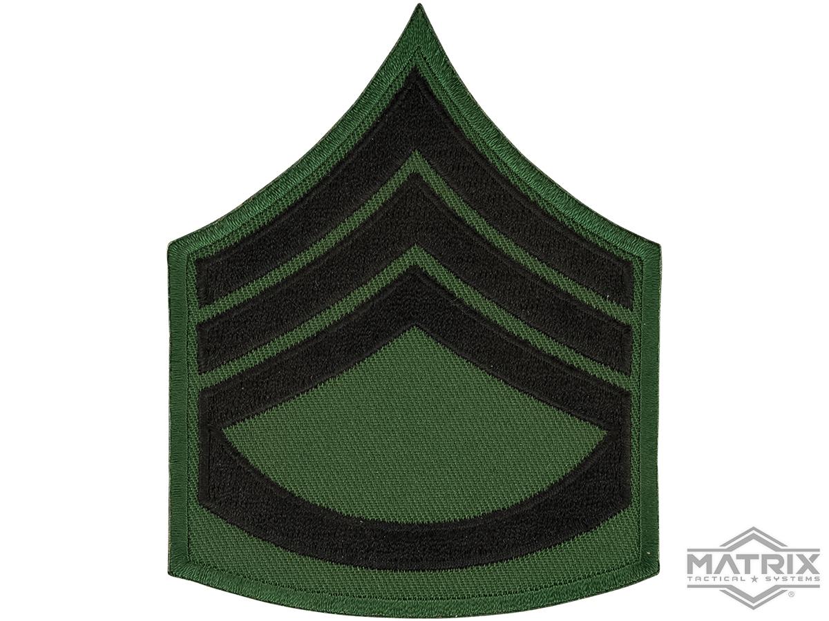 Matrix Military Ranking Embroidery Patch (Style: Staff Sergeant ...