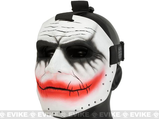 Matrix "Insane Clown" Custom Fiberglass Mask and Goggle Set, Tactical ...