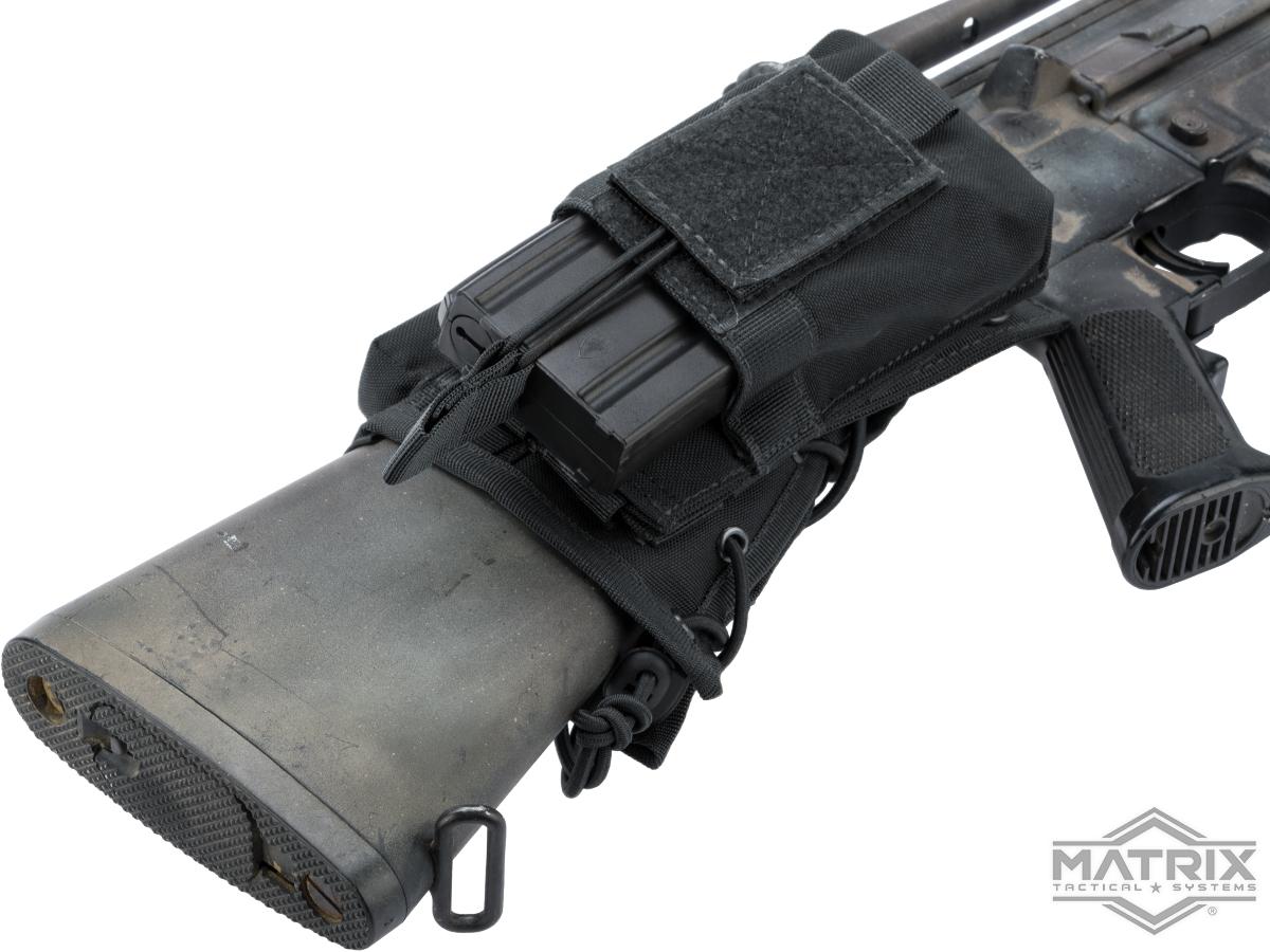 Matrix Sniper Cheek Pad w/ Built in MOLLE System (Color: Black ...