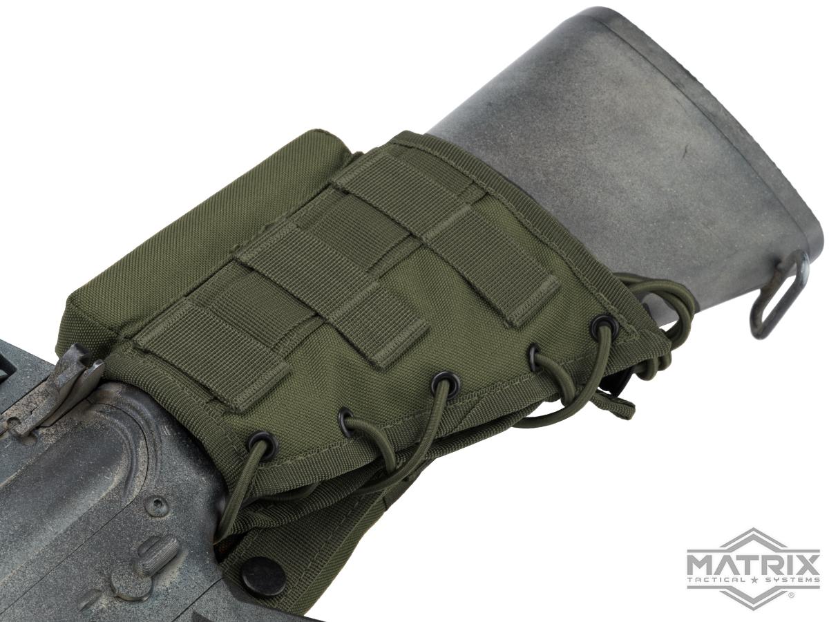 Matrix Sniper Cheek Pad w/ Built in MOLLE System (Color: OD green ...
