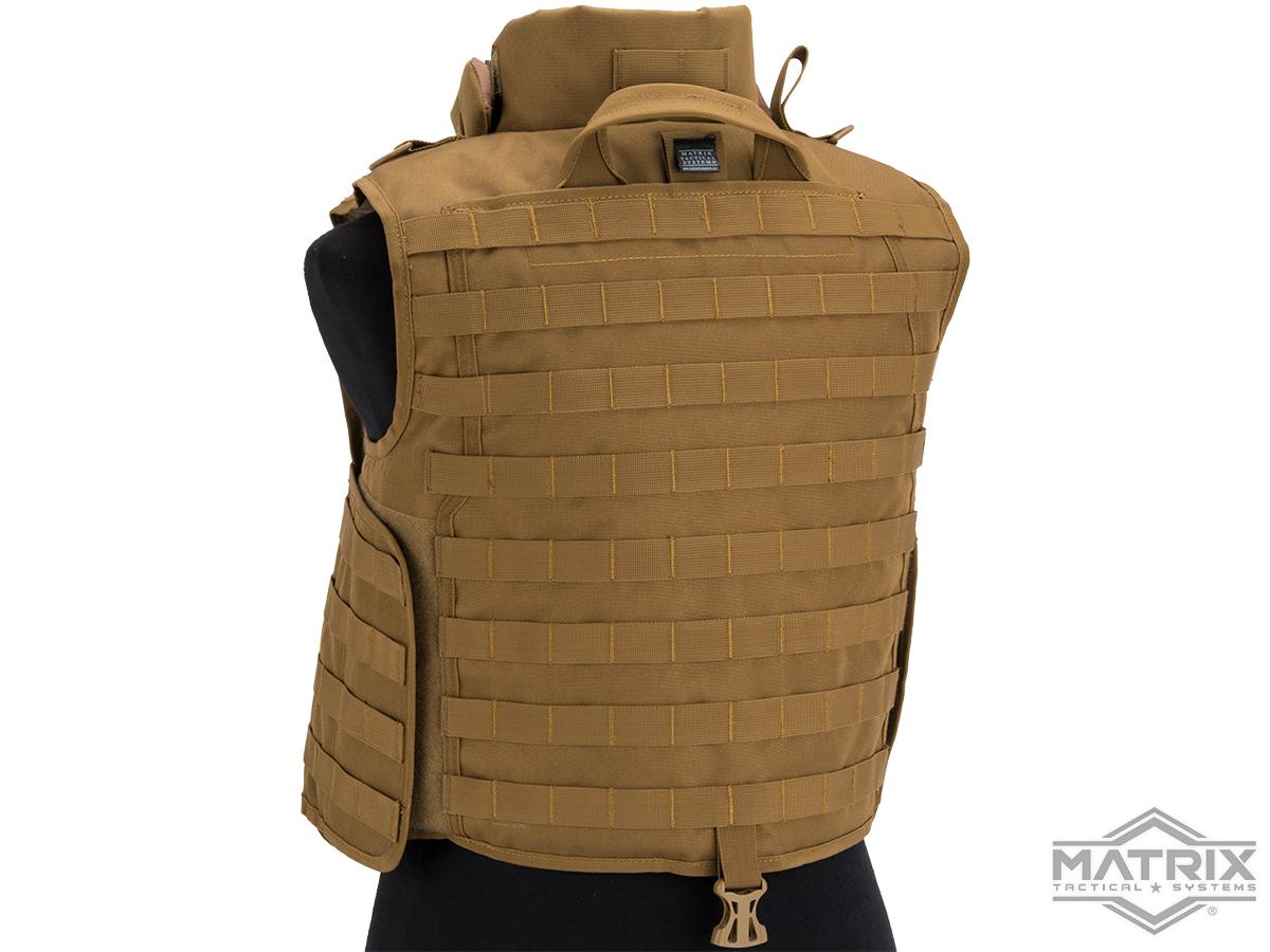Matrix MOLLE S.D.E.U. High Speed Airsoft Tactical Vest (Color: Tan ...