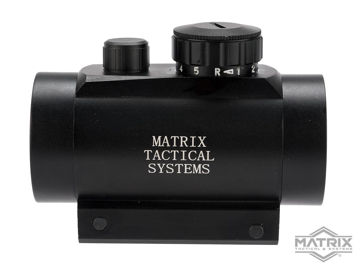 Matrix 1x40 Military Style Illuminated Red / Green Dot Sight Scope w ...