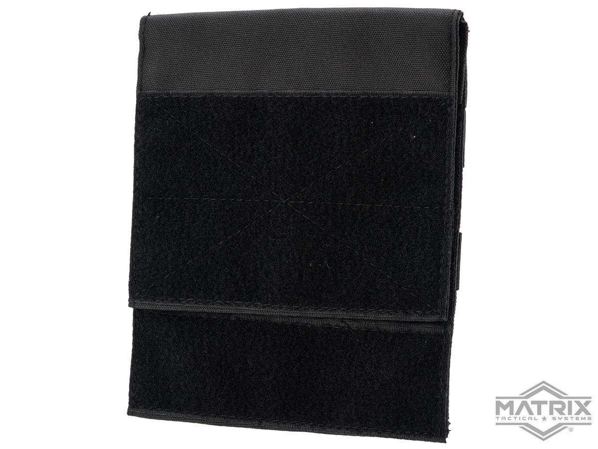 Matrix Tactical Admin / Map Hook and Loop MOLLE Pouch (Color: Black ...