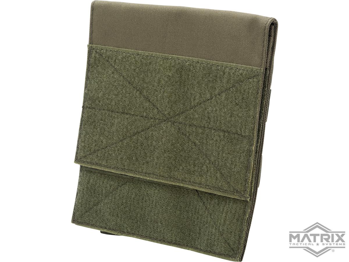 Matrix Tactical Admin / Map Hook and Loop MOLLE Pouch (Color: OD Green ...