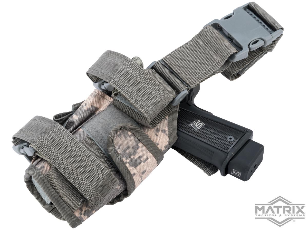 Matrix Tornado Universal Tactical Thigh / Drop Leg Holster (Color: ACU ...