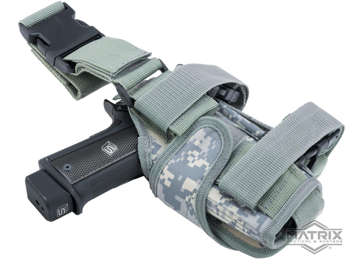 Matrix Tornado Universal Tactical Thigh / Drop Leg Holster (Color: ACU ...