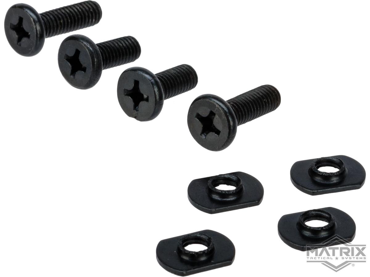 Matrix Accessory Rails for Airsoft Bump ACH Helmets (Color: Black ...