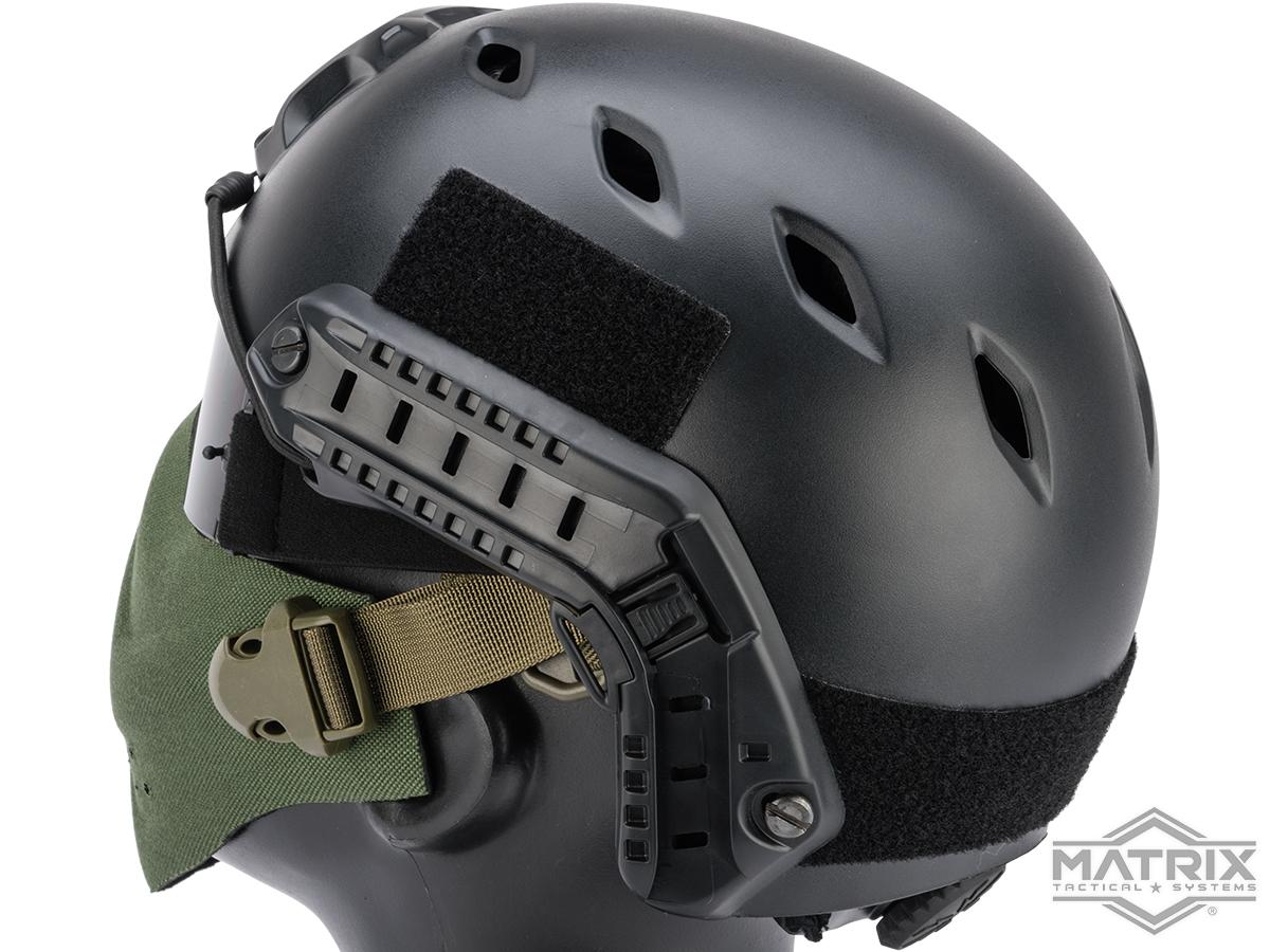 Matrix High Speed Lightweight Half Face Mask (Color: OD Green ...