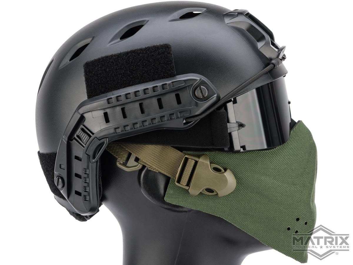 Matrix High Speed Lightweight Half Face Mask (Color: OD Green ...