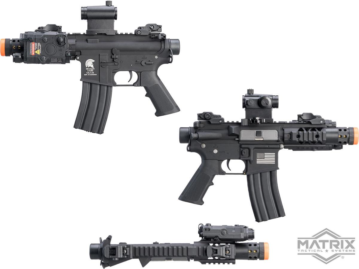 Matrix / S&T Sportsline Metal-Bodied M4 RIS Airsoft AEG Rifle w/ G3 ...