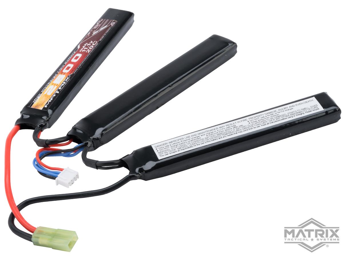 Matrix 11.1V 20C 2600mAh Li-Ion Battery - Crane Stock Type, Accessories ...
