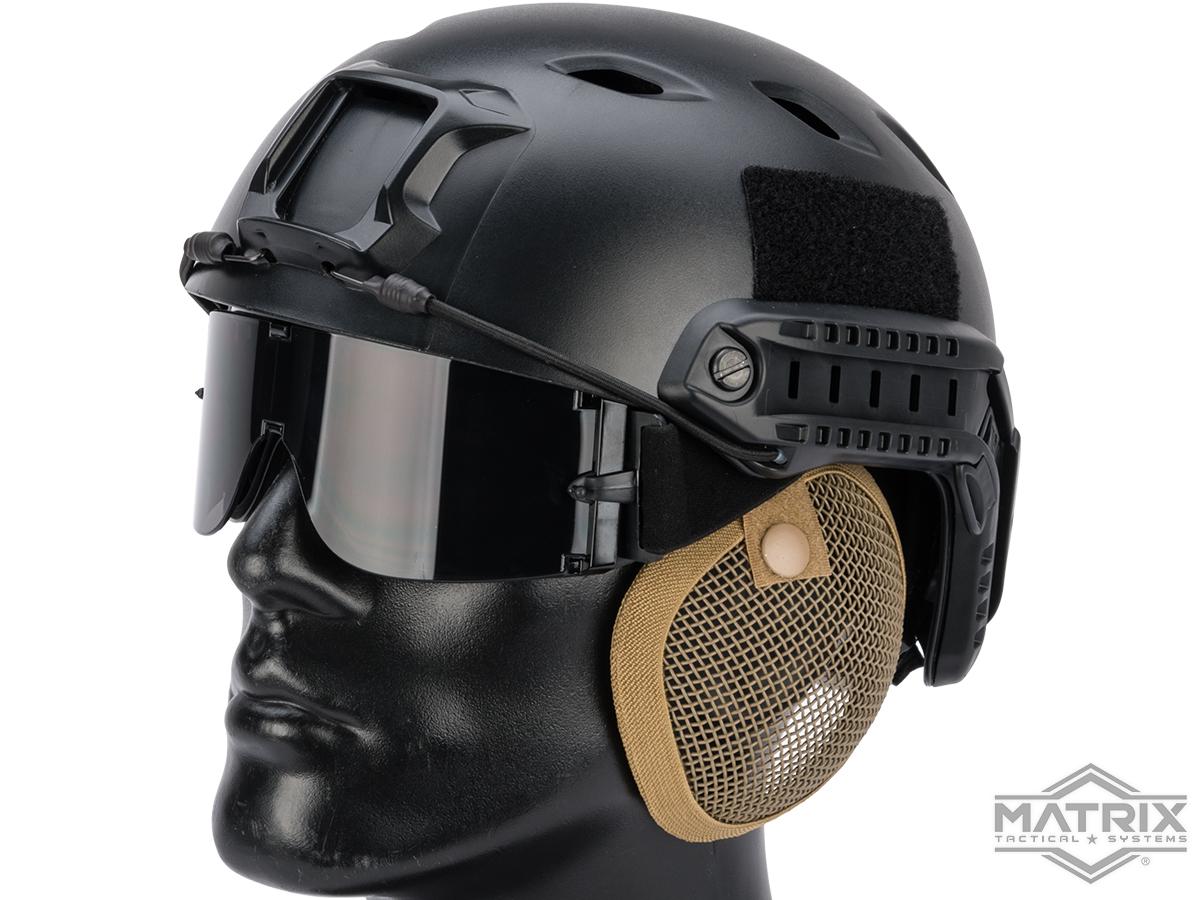 Matrix Tactical Wire Mesh Ear Protector (Color: Tan), Tactical Gear ...