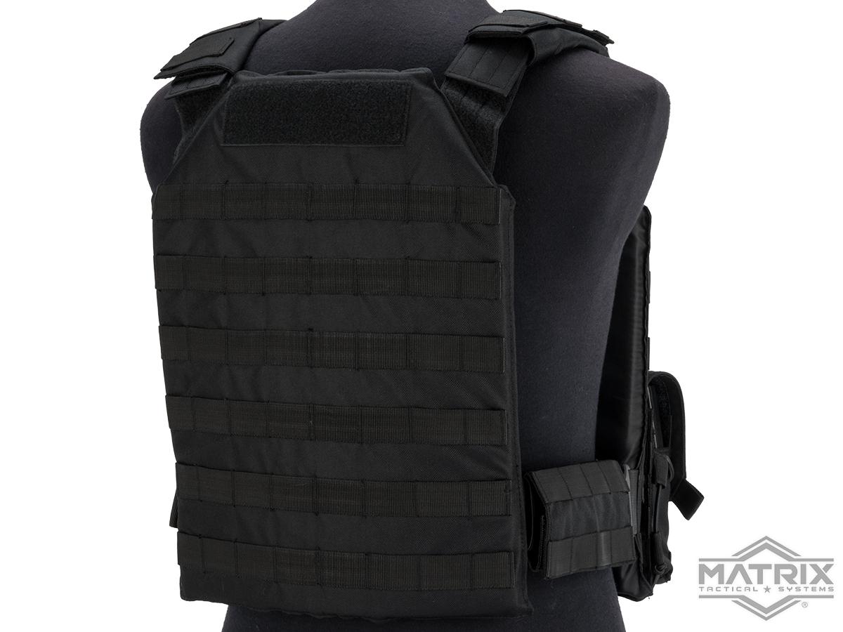 Matrix MTS Commando Elite Plate Carrier Vest (Color: Black), Tactical ...