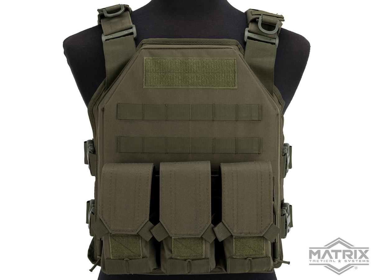 Matrix MTS SOE Light Plate Carrier Vest (Color: OD Green), Tactical ...