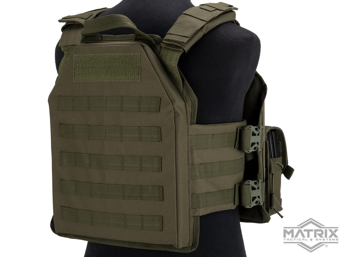 Matrix MTS SOE Light Plate Carrier Vest (Color: OD Green), Tactical ...