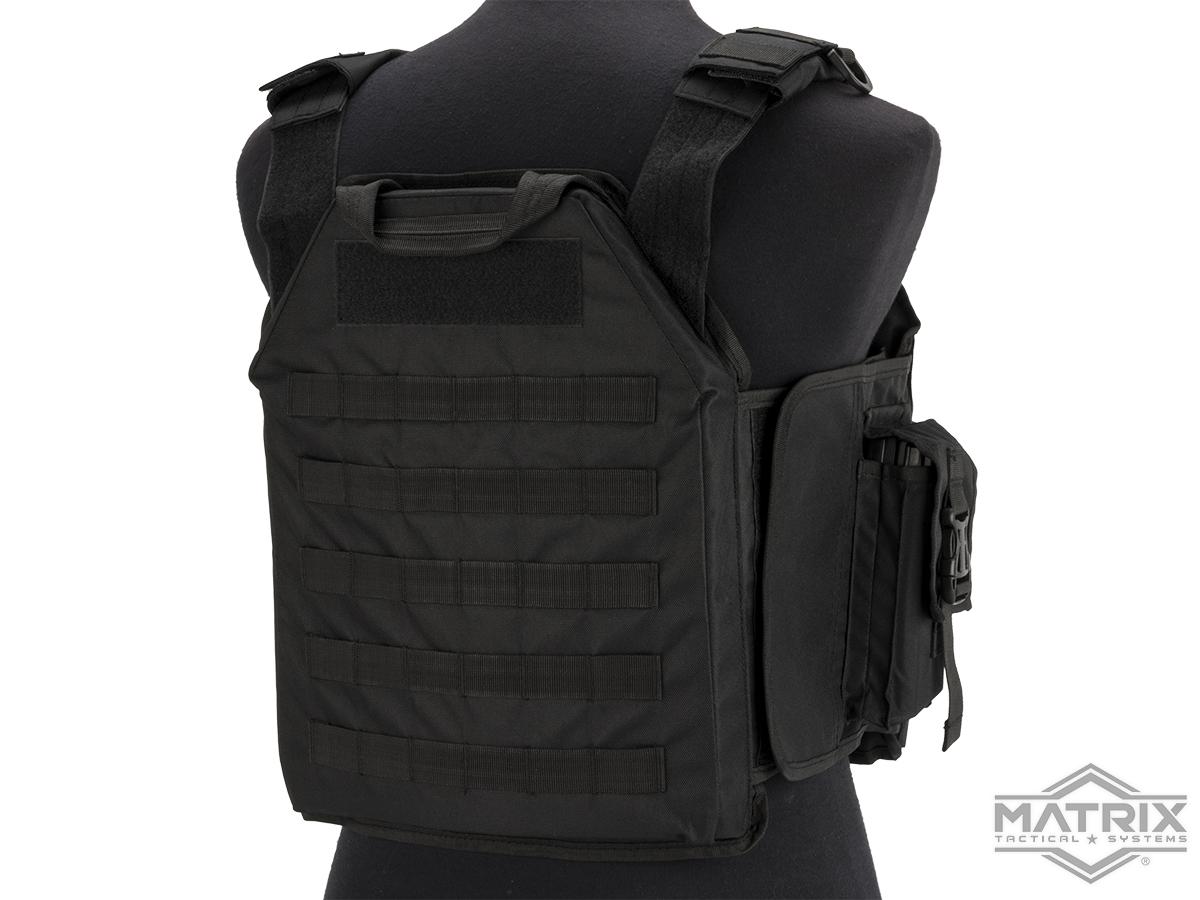 Matrix MTS SDEU Elite Running Plate Carrier (Color: Black), Tactical ...
