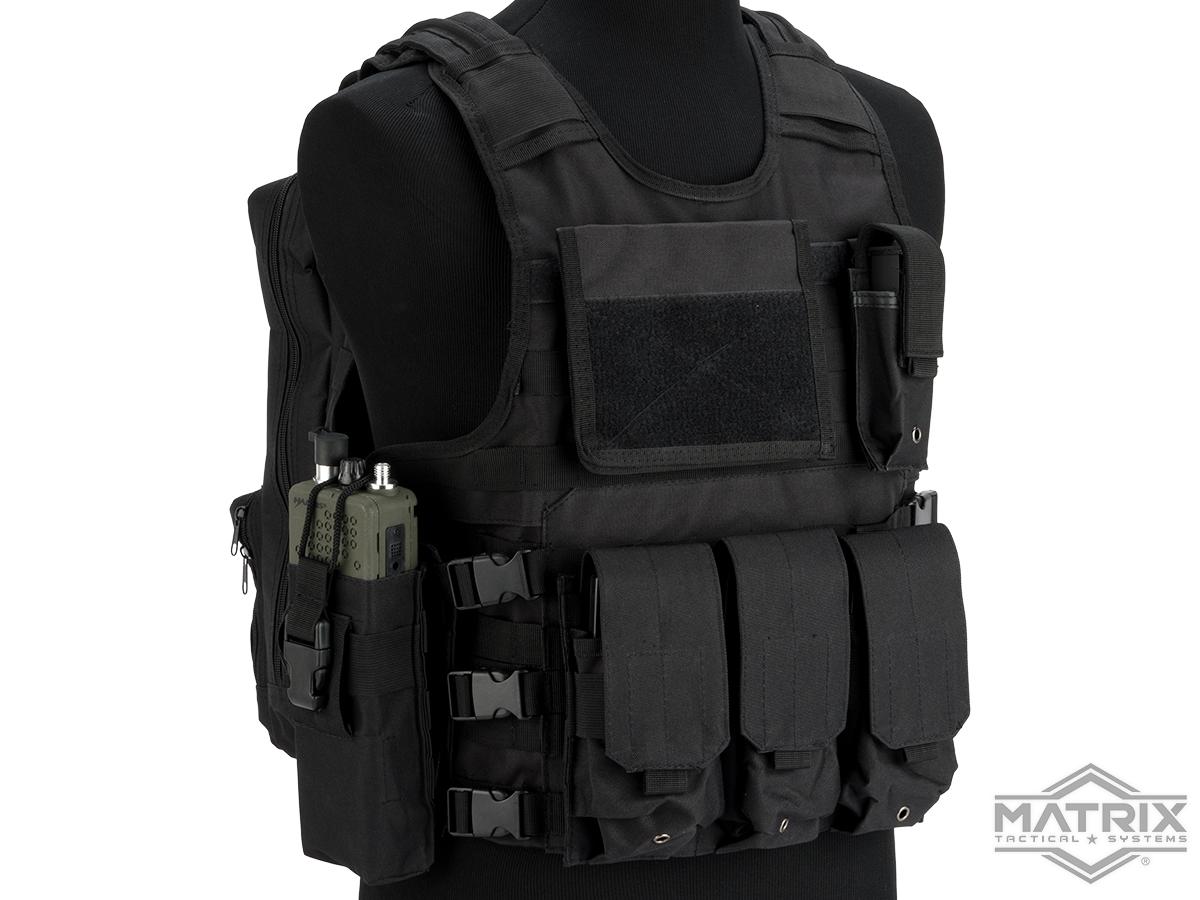 Matrix MEA ModII Tactical Vest (Color: Black), Tactical Gear/Apparel ...