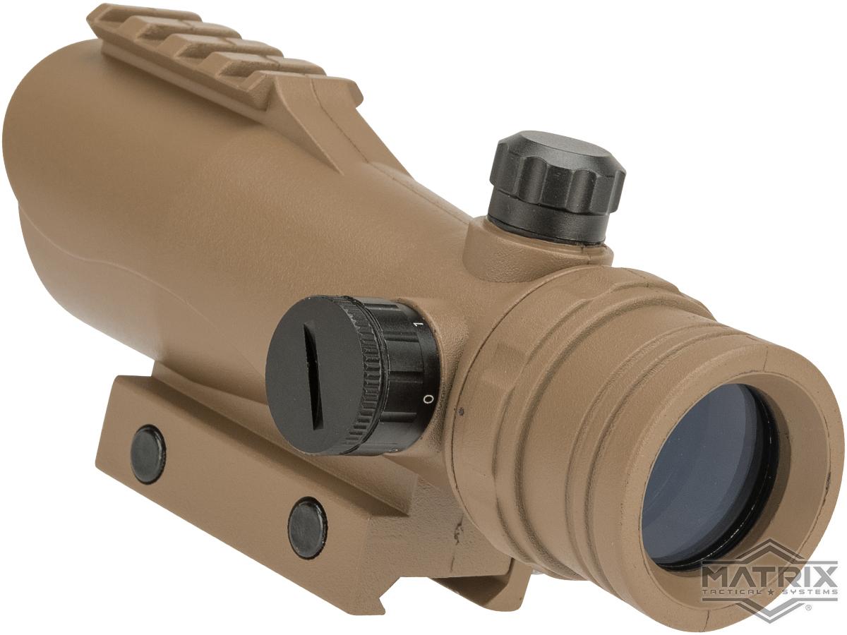 Matrix 1x30 SHR Polymer Red Dot Battle Sight (Color: Tan), Accessories ...