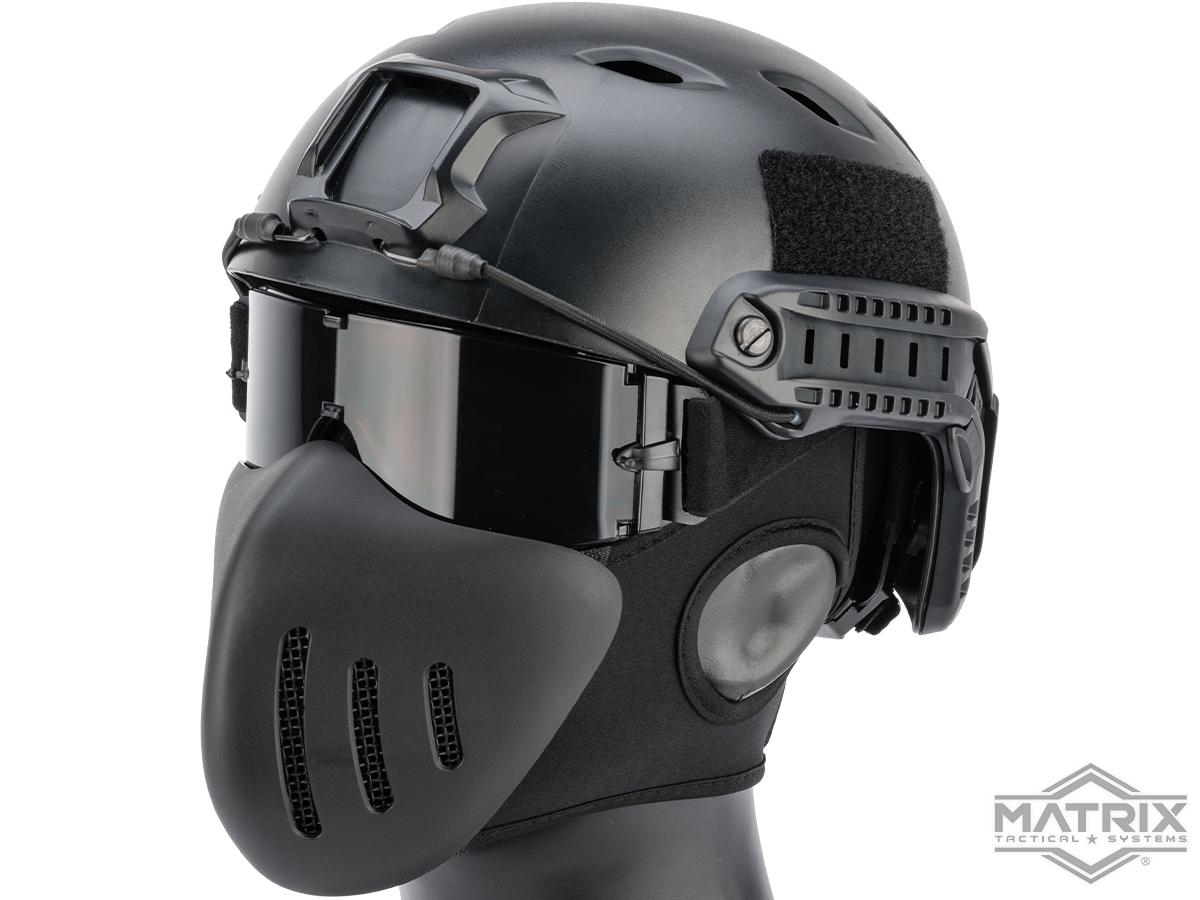 Matrix "Knight" Half Mask (Color: Black), Tactical Gear/Apparel, Masks ...