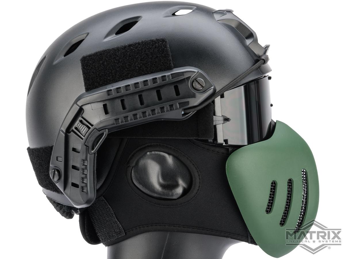 Matrix "Knight" Half Mask (Color: OD Green), Tactical Gear/Apparel ...
