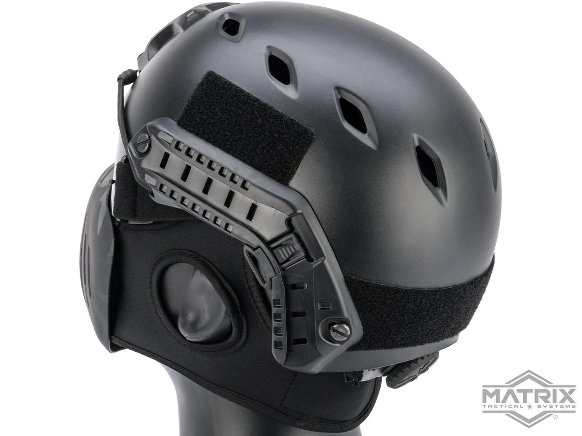 Matrix "Knight" Half Mask (Color: Multicam Black), Tactical Gear ...