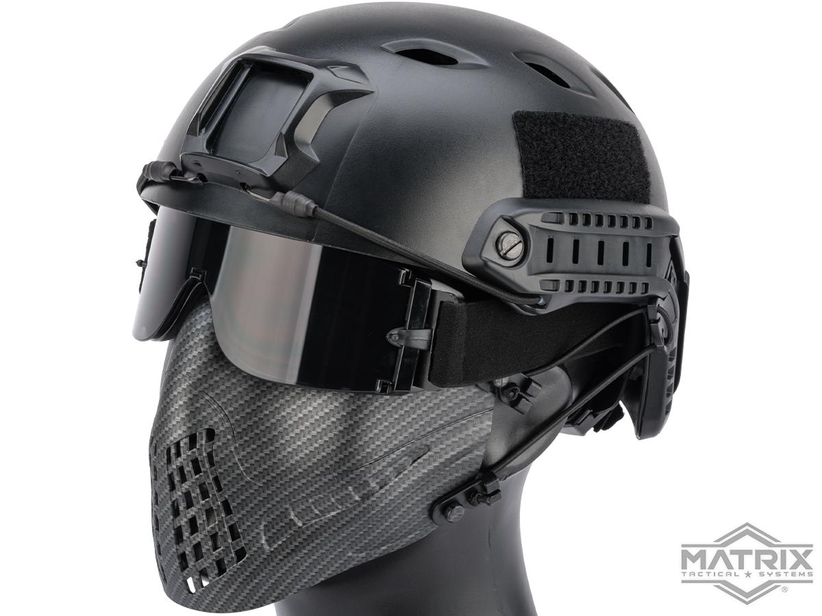 Matrix "Pilot" Half Mask (Color: Carbon Fiber), Tactical Gear/Apparel ...