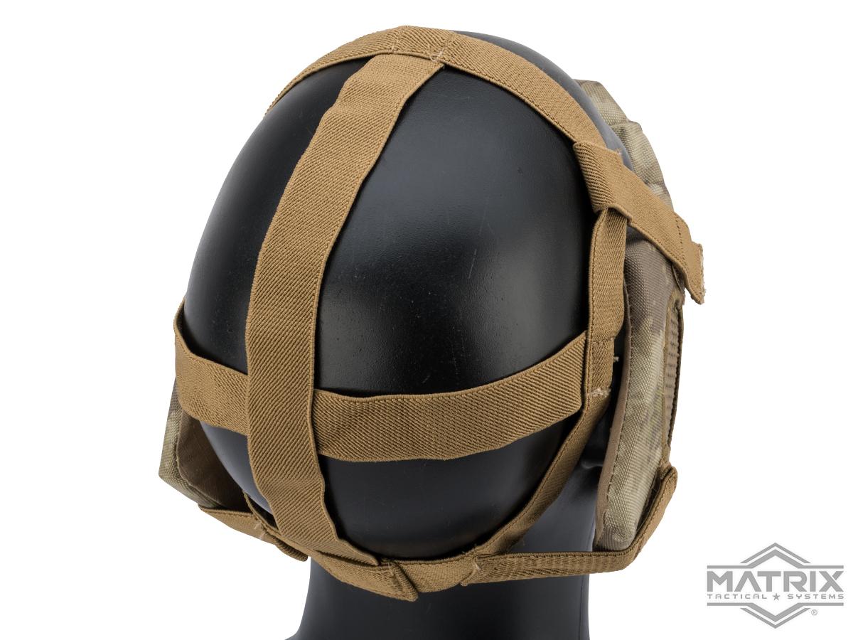 Matrix V5 Conquerors Mask Half Face Mask w/ Ear Protection (Color: Arid ...