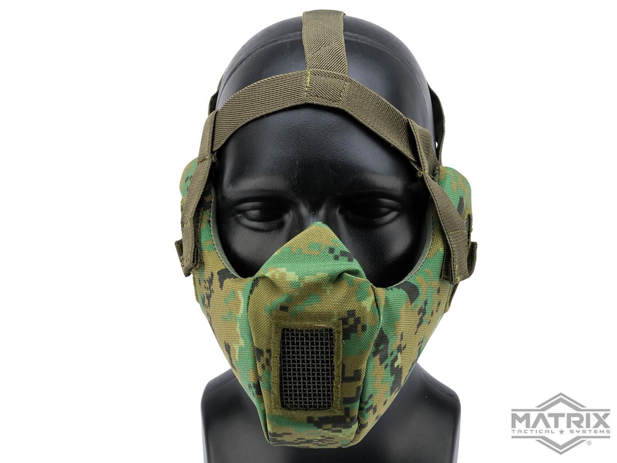 Matrix V5 Conquerors Mask Half Face Mask w/ Ear Protection (Color ...
