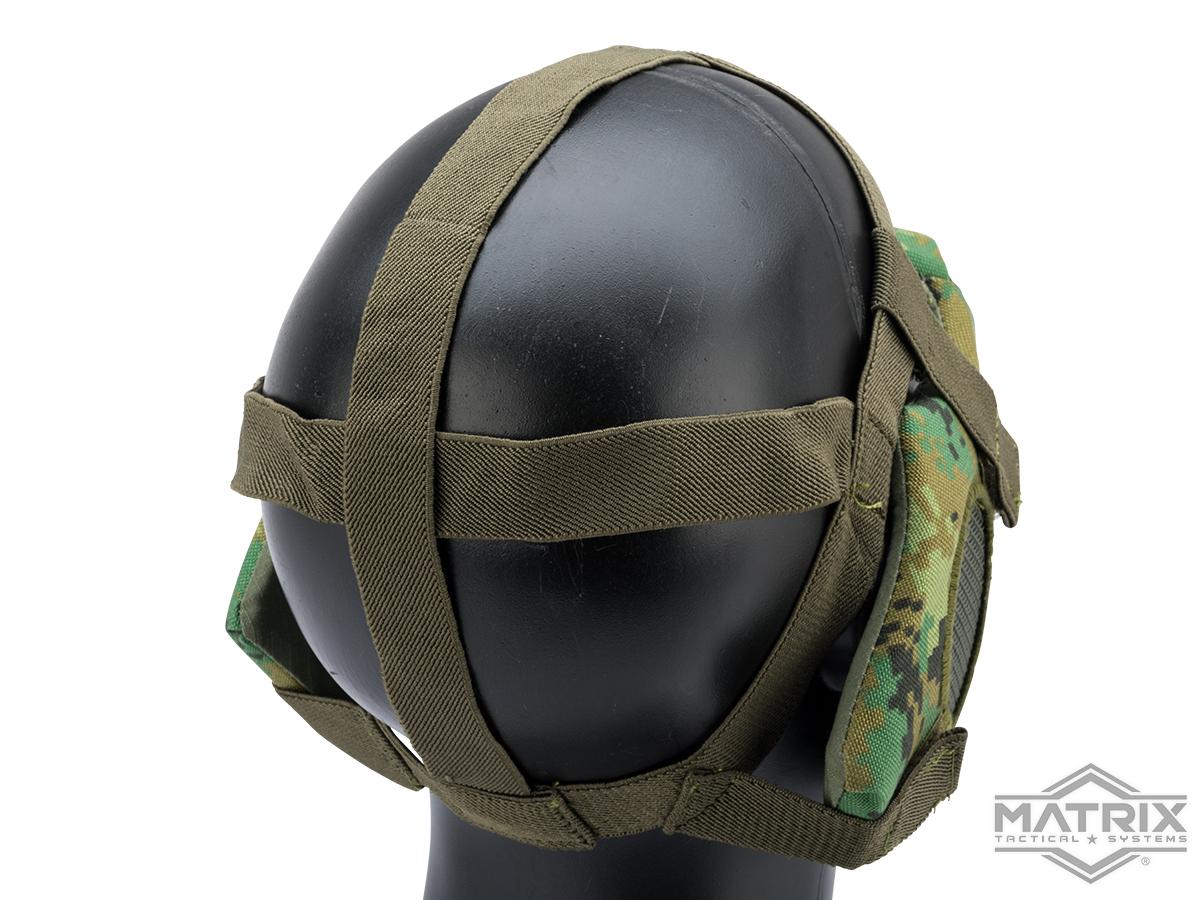 Matrix V5 Conquerors Mask Half Face Mask w/ Ear Protection (Color ...