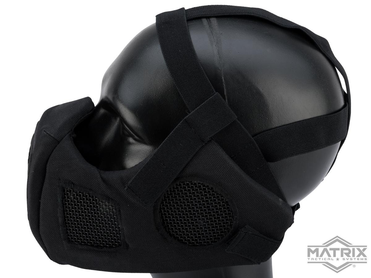 Matrix V5 Conquerors Mask Half Face Mask w/ Ear Protection and ...
