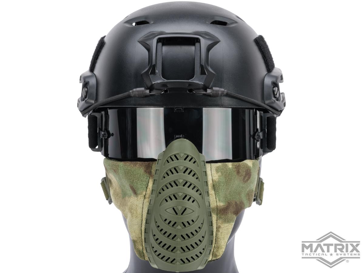 Matrix Low Profile Tactical Padded Lower Half Face Mask (Color: ATACS ...