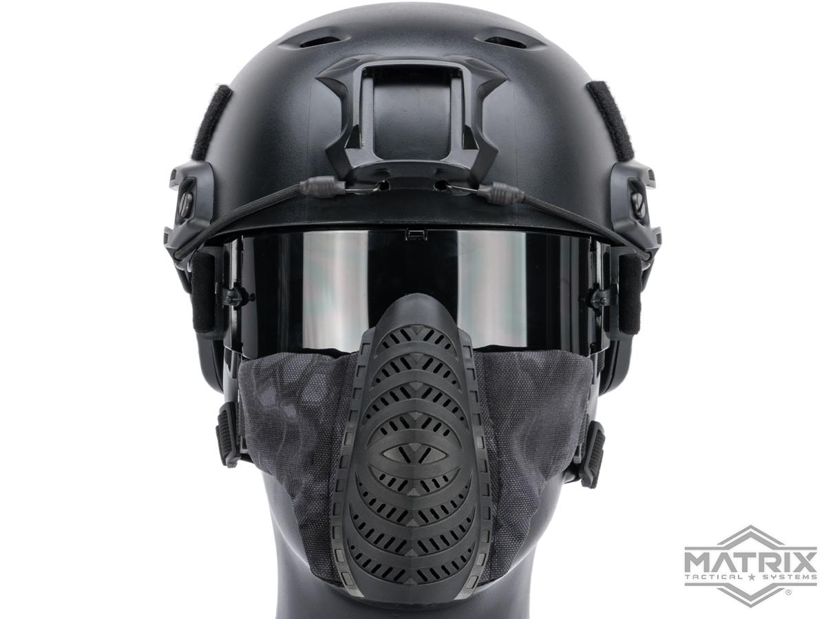 Matrix Low Profile Tactical Padded Lower Half Face Mask (Color: Urban ...