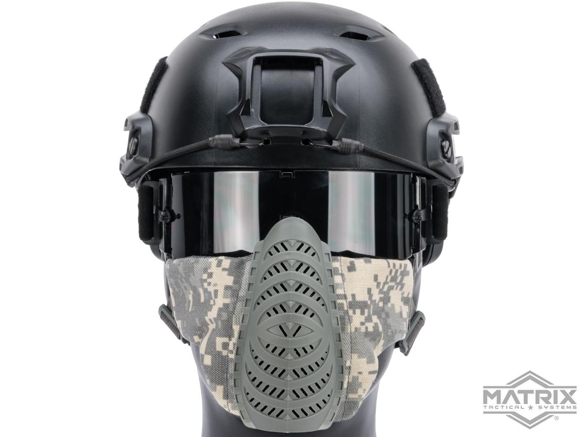 Matrix Low Profile Tactical Padded Lower Half Face Mask (Color: ACU ...