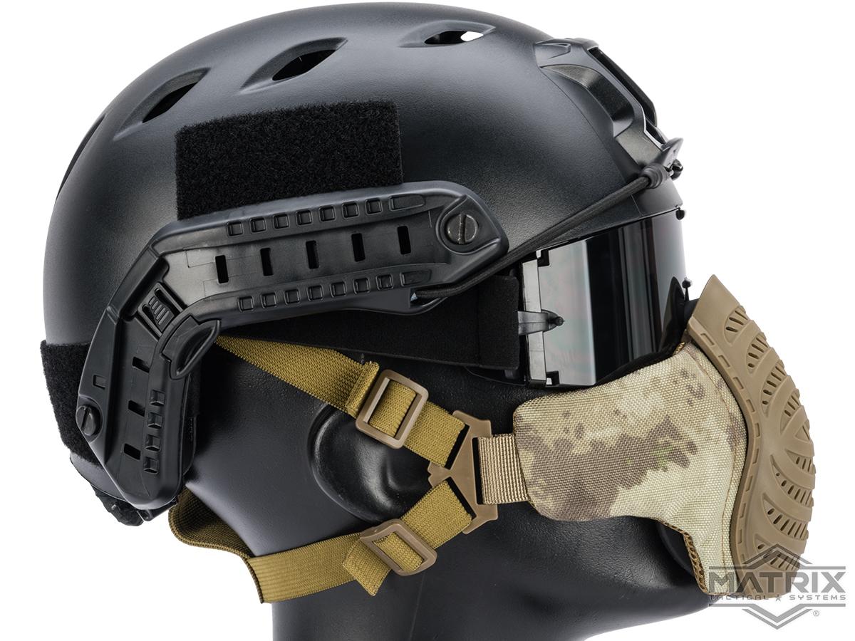 Matrix Low Profile Tactical Padded Lower Half Face Mask (Color: ATACS ...