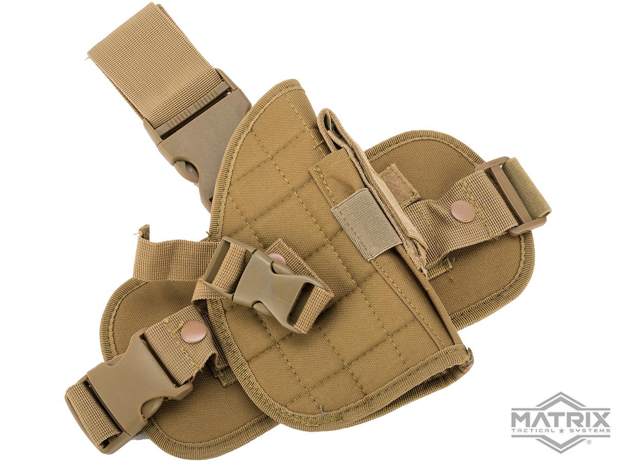 Matrix Special Force Quick Draw Tactical Thigh Holster w/ Drop Leg ...
