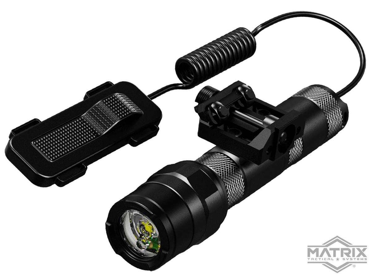 Matrix Tactical Combat Flashlight and Laser w/ Pressure Switch (Model ...