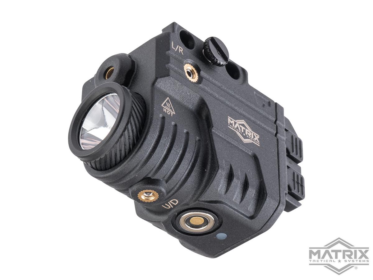 Matrix Max Tactical Rechargeable Compact Weapon Mount Tactical Flashlight (Model: Alpha 600 ...