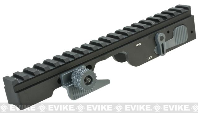 Matrix CNC Scope Mount for PKM Series Airsoft AEG Machine Guns ...