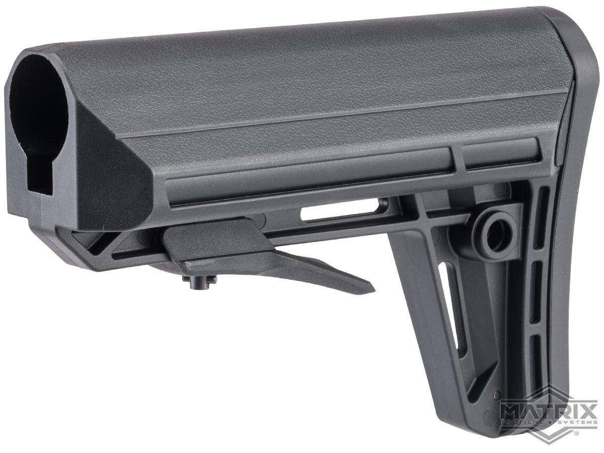 Matrix M918 Low Profile Stock for M4 / M16 Series Airsoft Rifles (Color ...