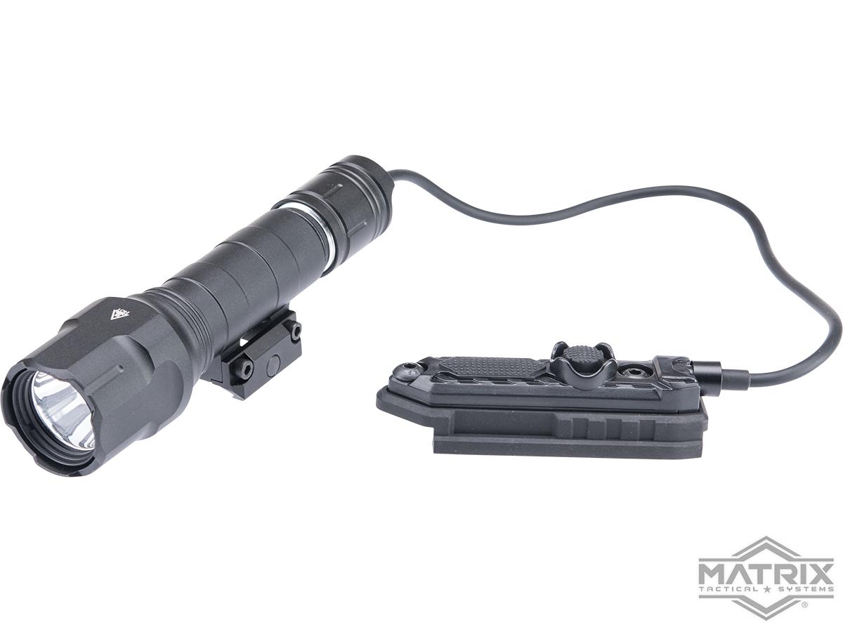 Matrix 1200 Lumen Tactical T6 CREE LED Flashlight w/ Pressure Switch ...