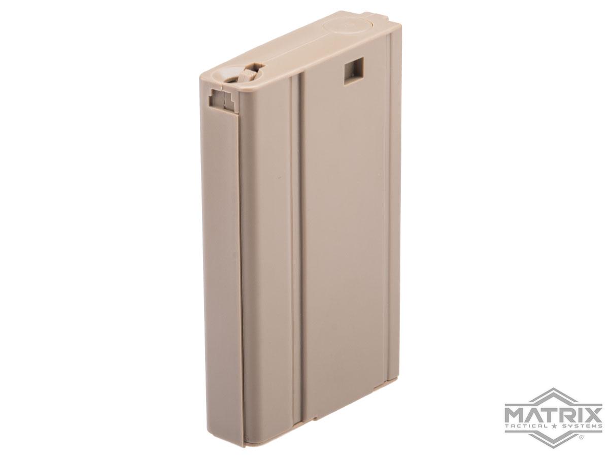 Matrix Polymer Mid-Cap Magazine for M14 / SCAR-H Airsoft AEG Rifles ...