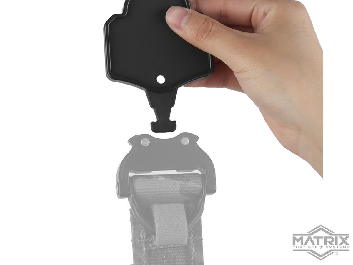 Matrix Tactical Belt Hanger (Color: Black), Tactical Gear/Apparel ...