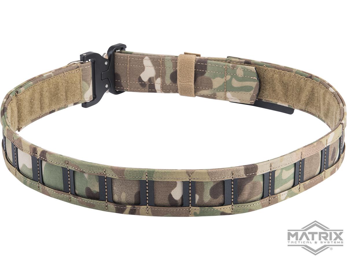 Matrix Core Tactical Three Piece MOLLE Belt (Color: Multicam), Tactical ...