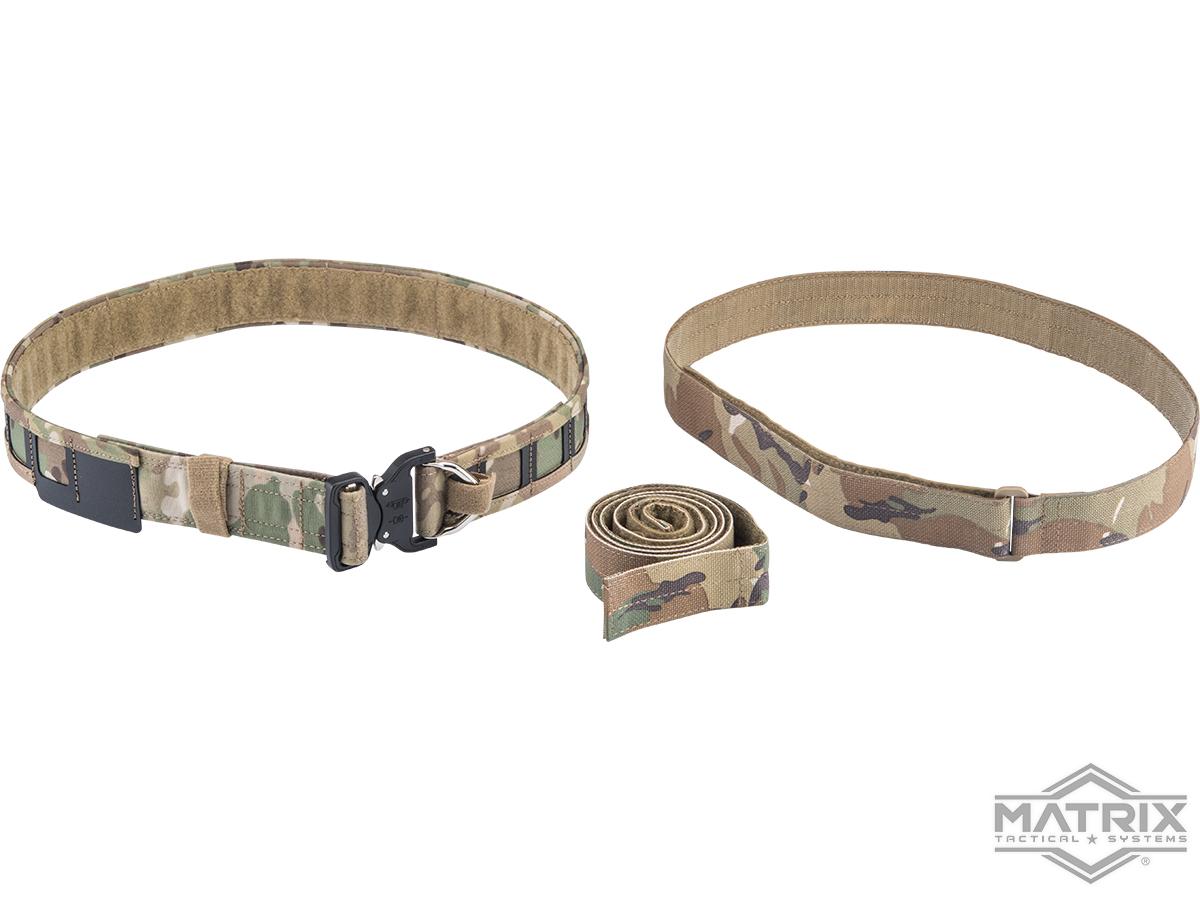 Matrix Core Tactical Three Piece MOLLE Belt (Color: Multicam), Tactical ...