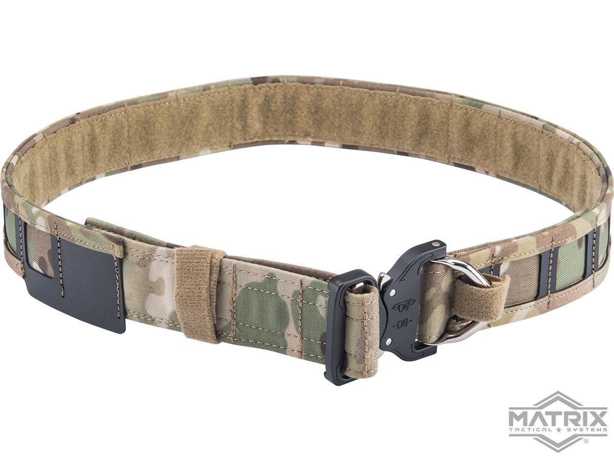 Matrix Core Tactical Three Piece MOLLE Belt (Color: Multicam), Tactical ...